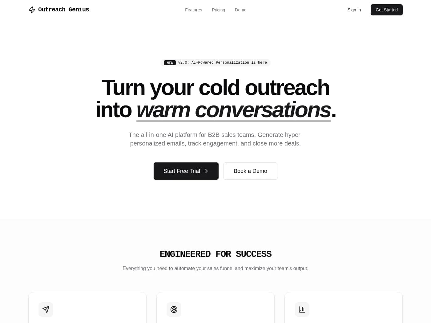 Outreach Genius AI