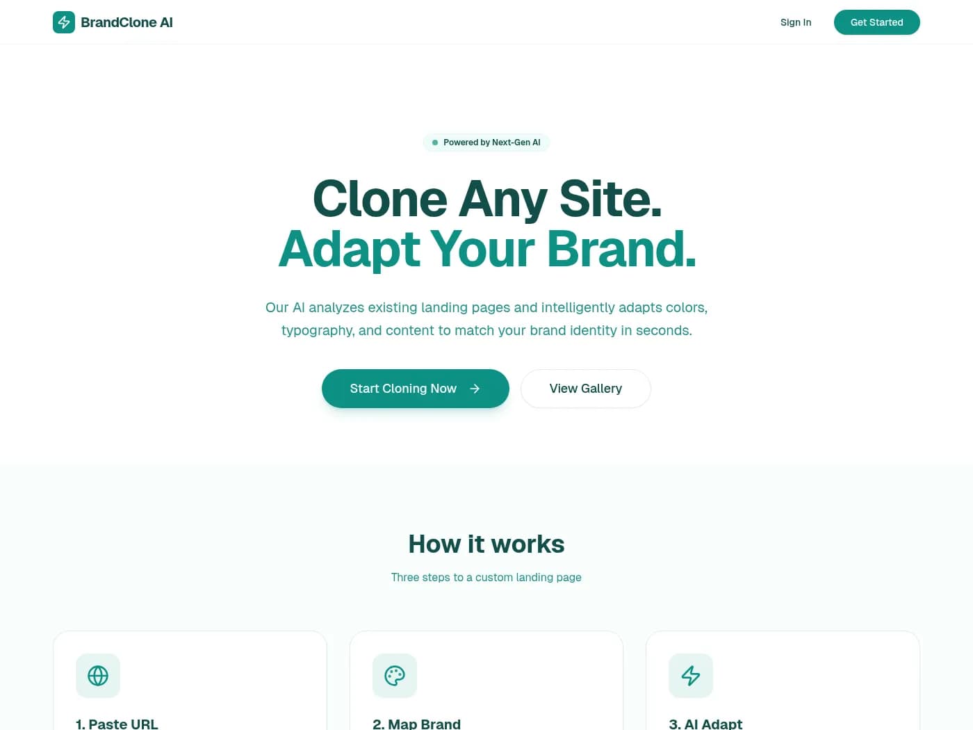 BrandClone AI Builder