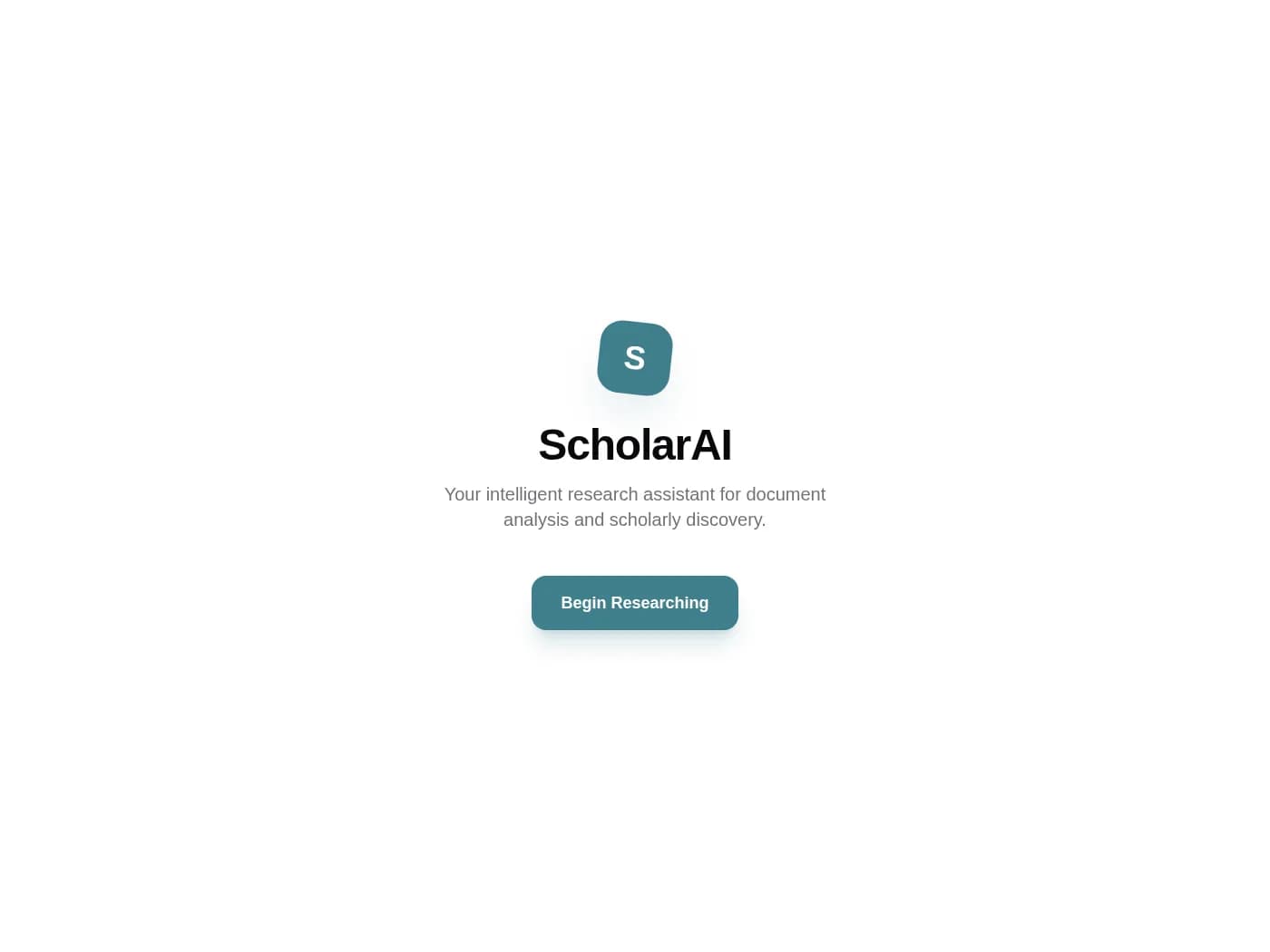 ScholarAI Research Assistant