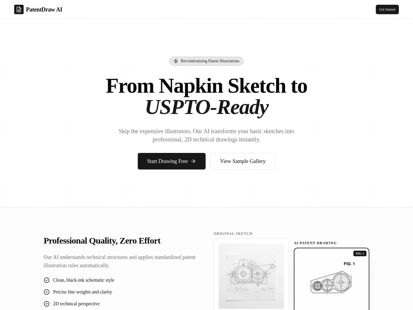 AI Patent Drawings