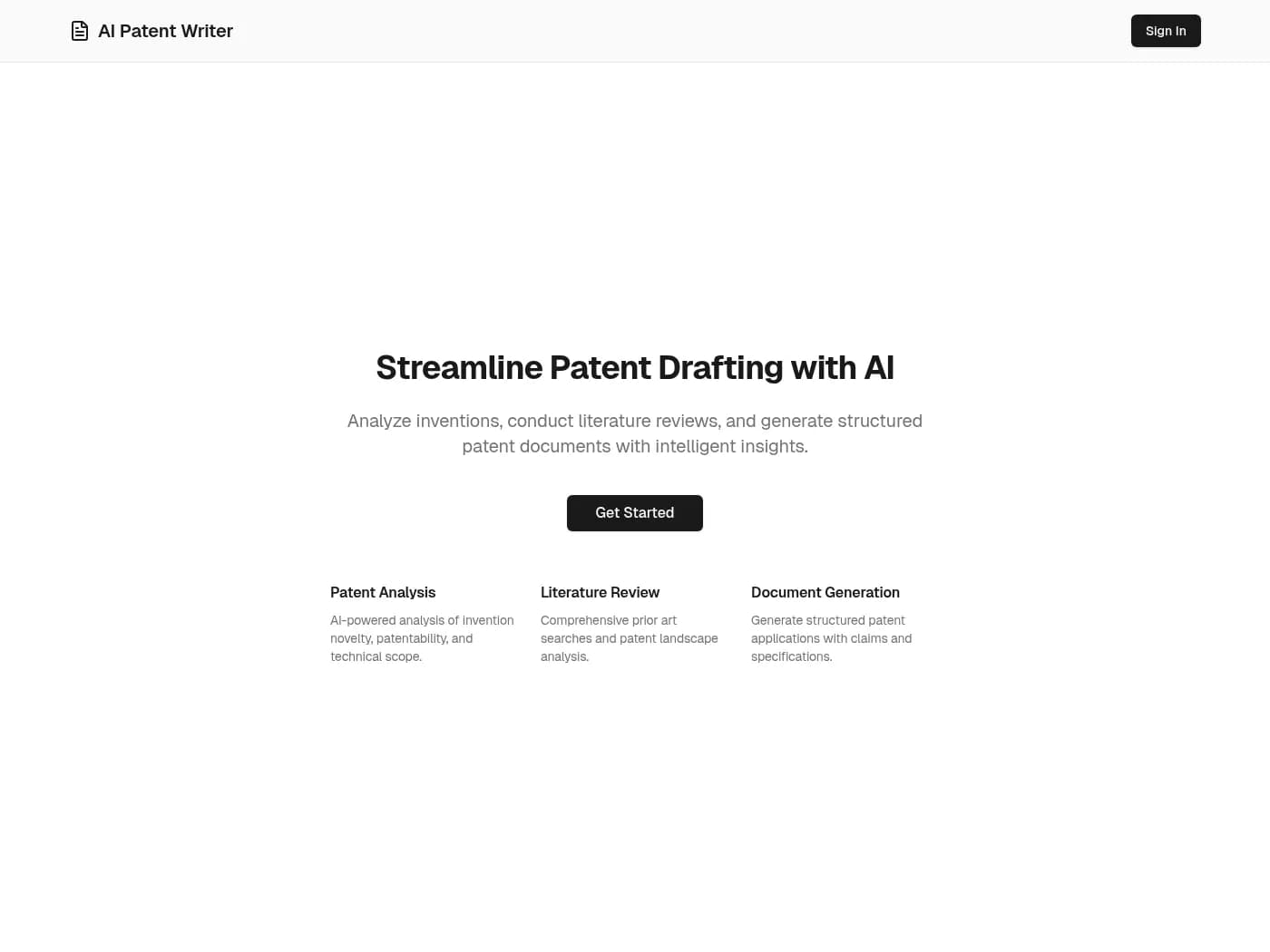 AI Patent Writer