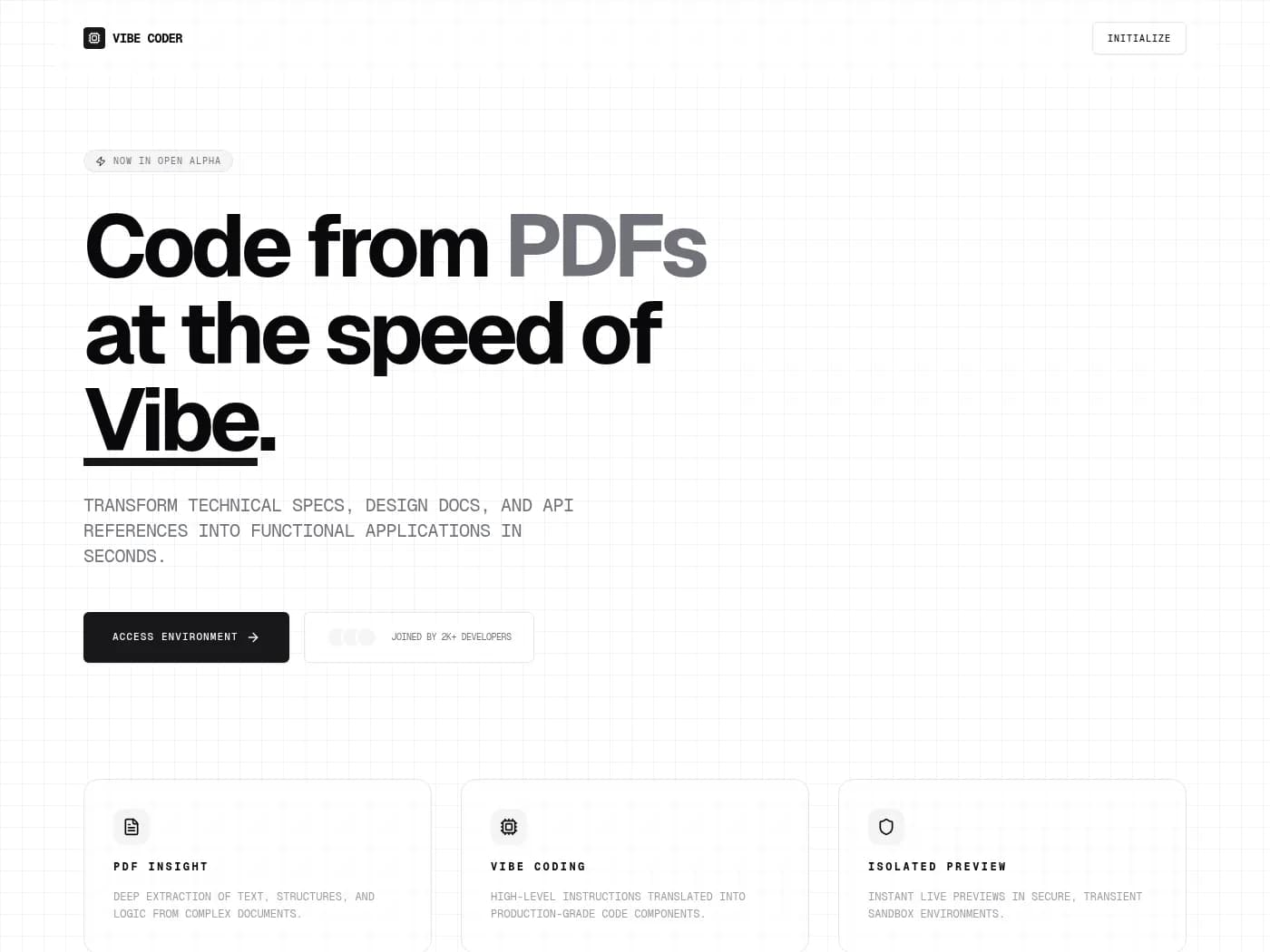PDF Vibe Coder