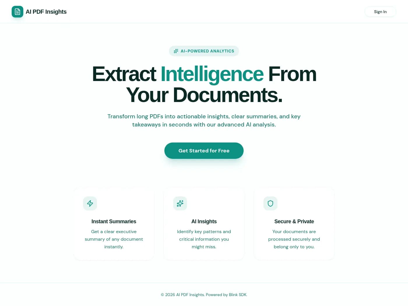 AI PDF Insights