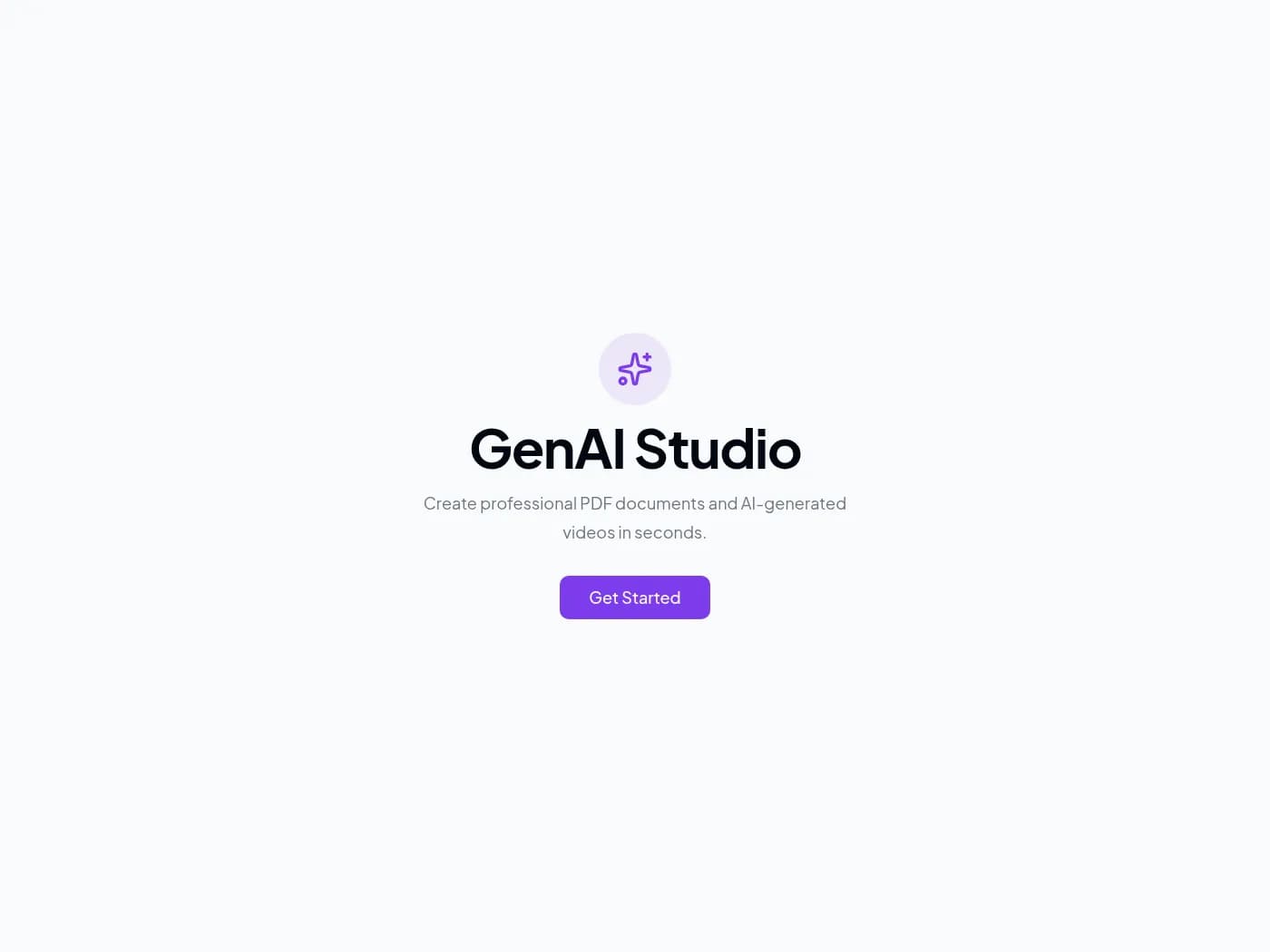 GenAI PDF & Video Maker