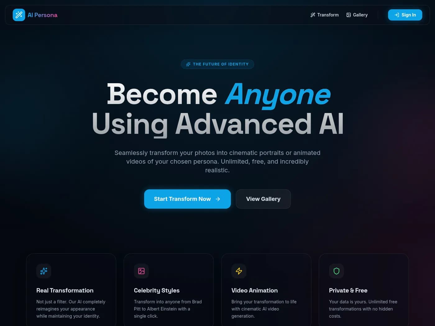 AI Persona Transformer