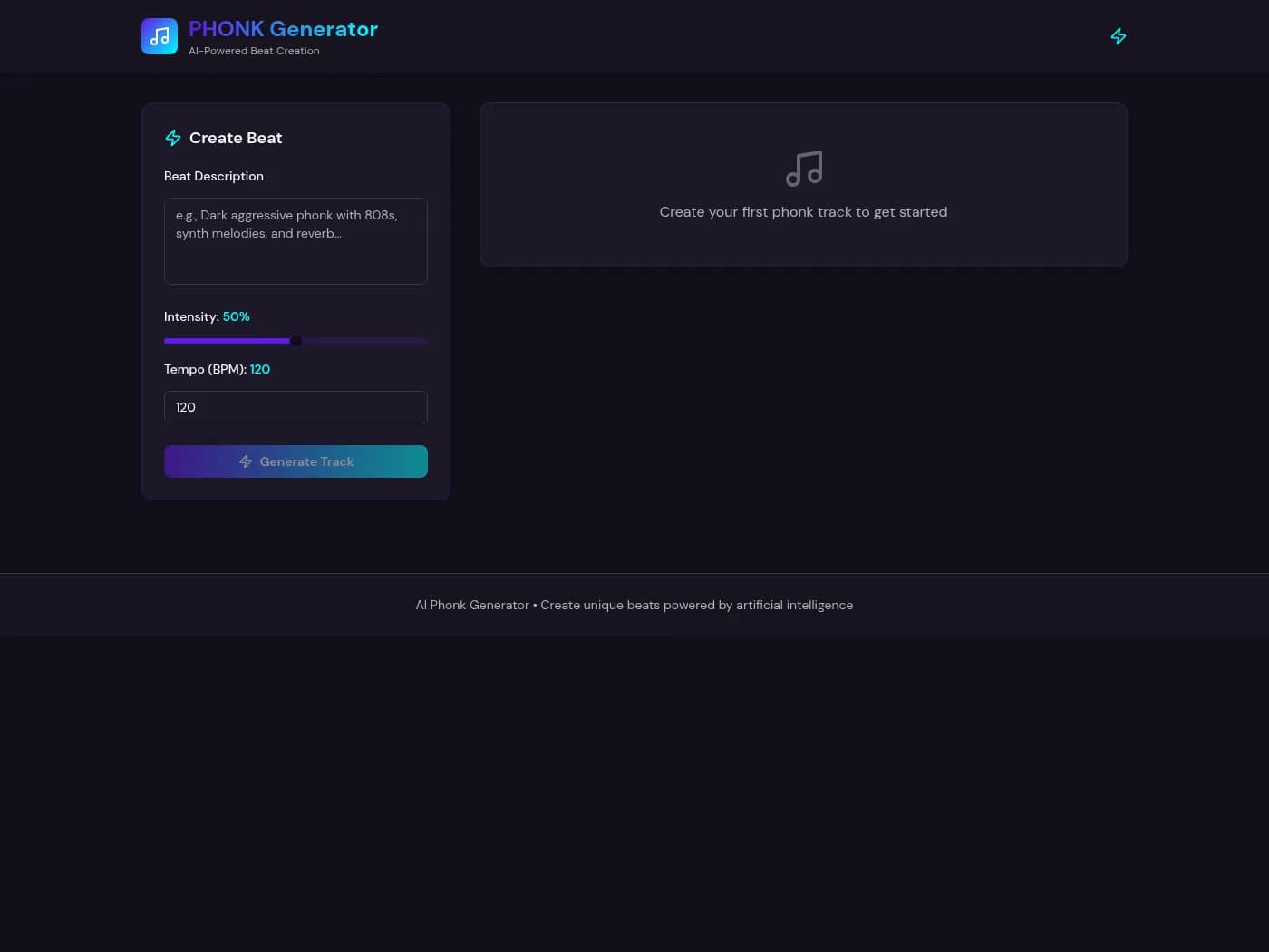 AI Phonk Generator