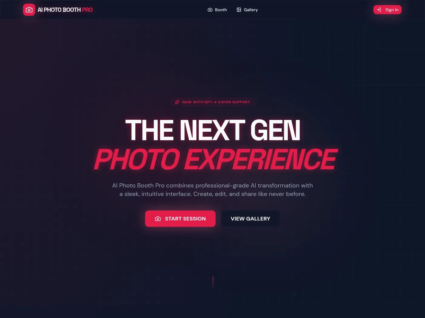 AI Photo Booth Pro