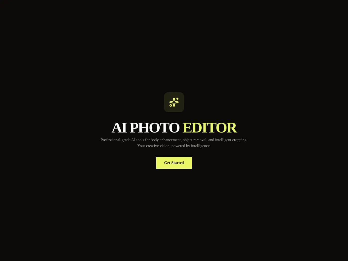 AI Photo Editor Pro