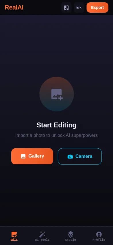 RealAI Photo Editor