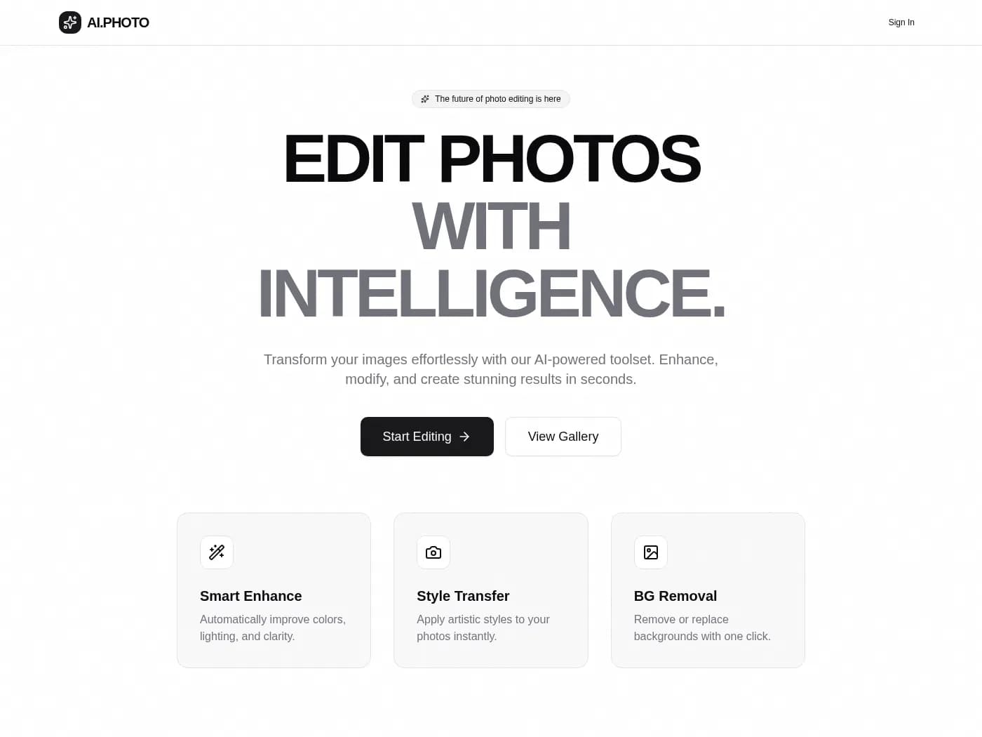 AI Photo Editor