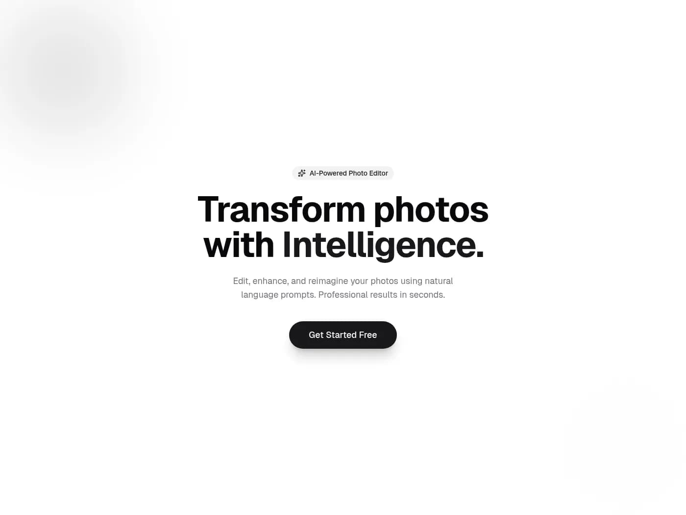 AI Photo Edit Assistant