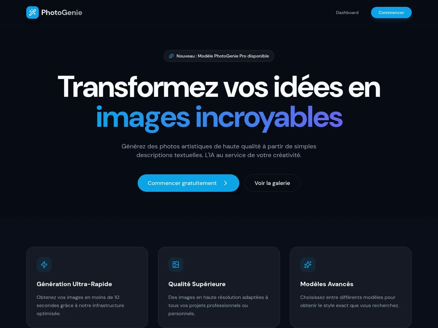 PhotoGenie AI