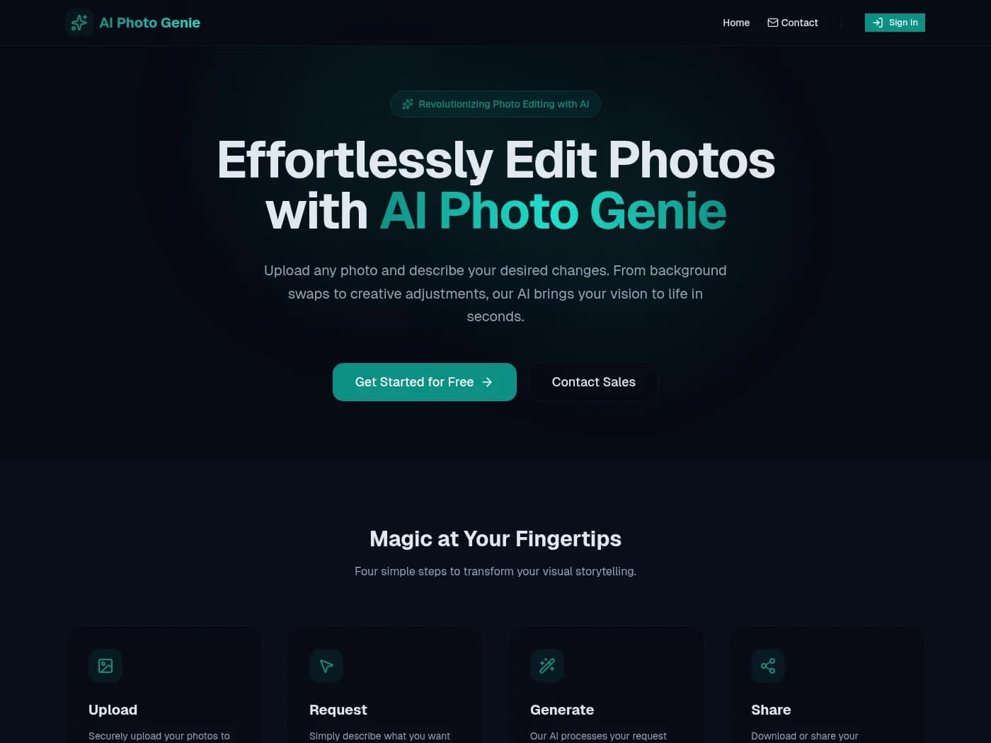 AI Photo Genie