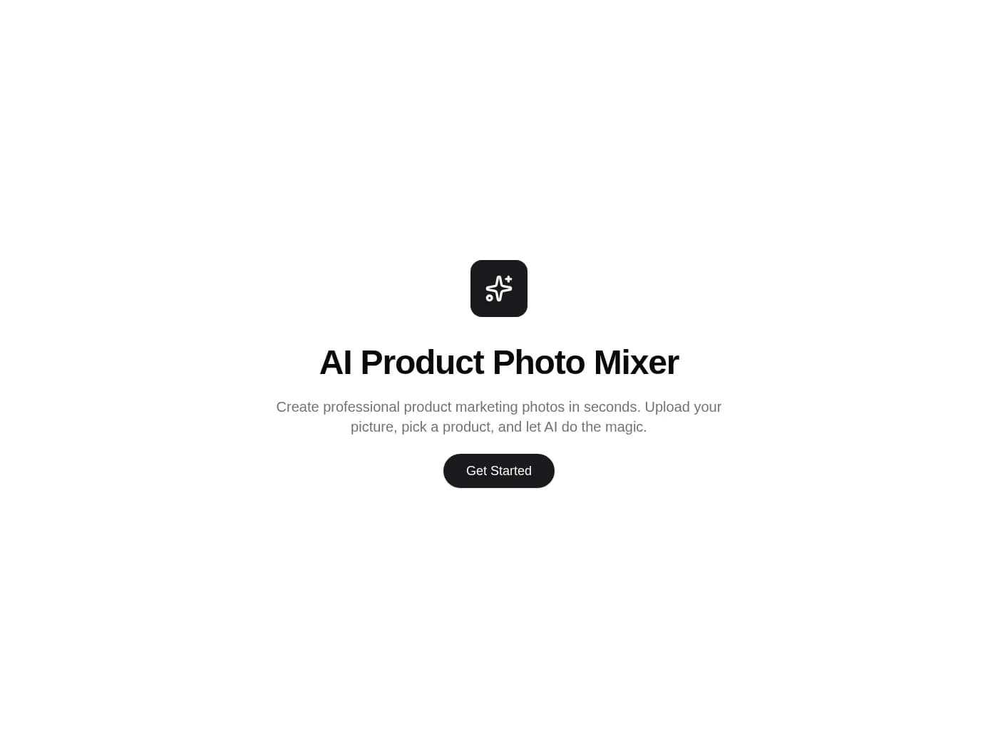 AI Product Photo Mixer