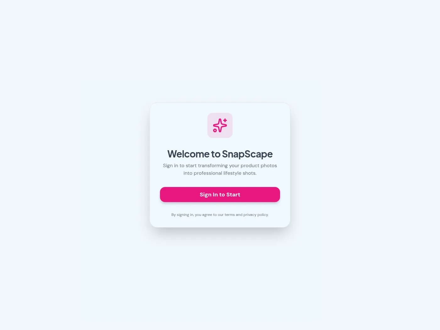 SnapScape AI Photo Studio