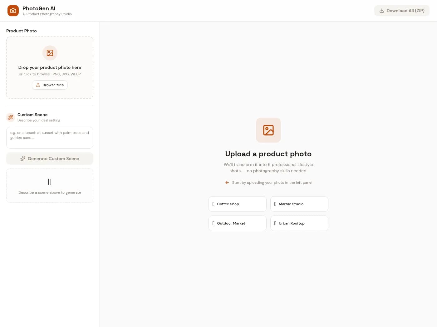 PhotoGen AI Studio