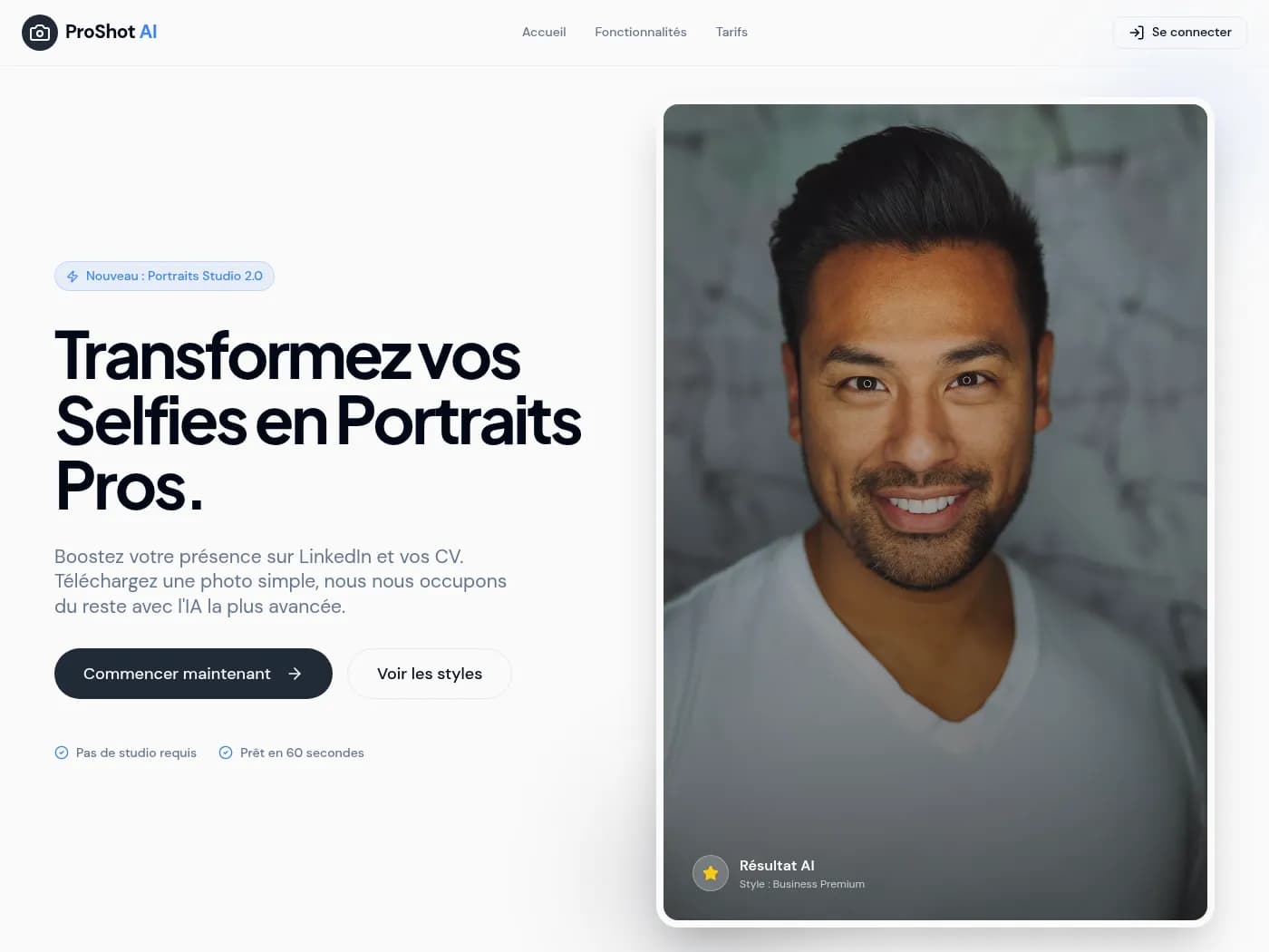 ProShot AI Studio