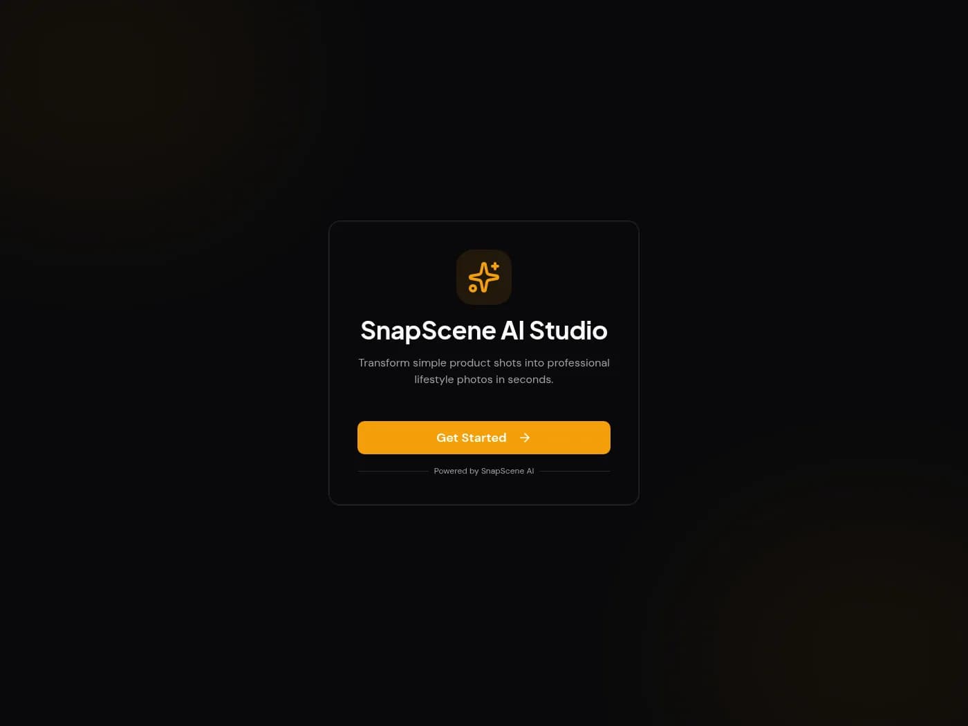 SnapScene AI Studio