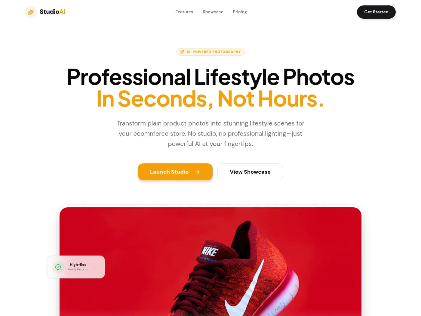 AI Product Photo Studio