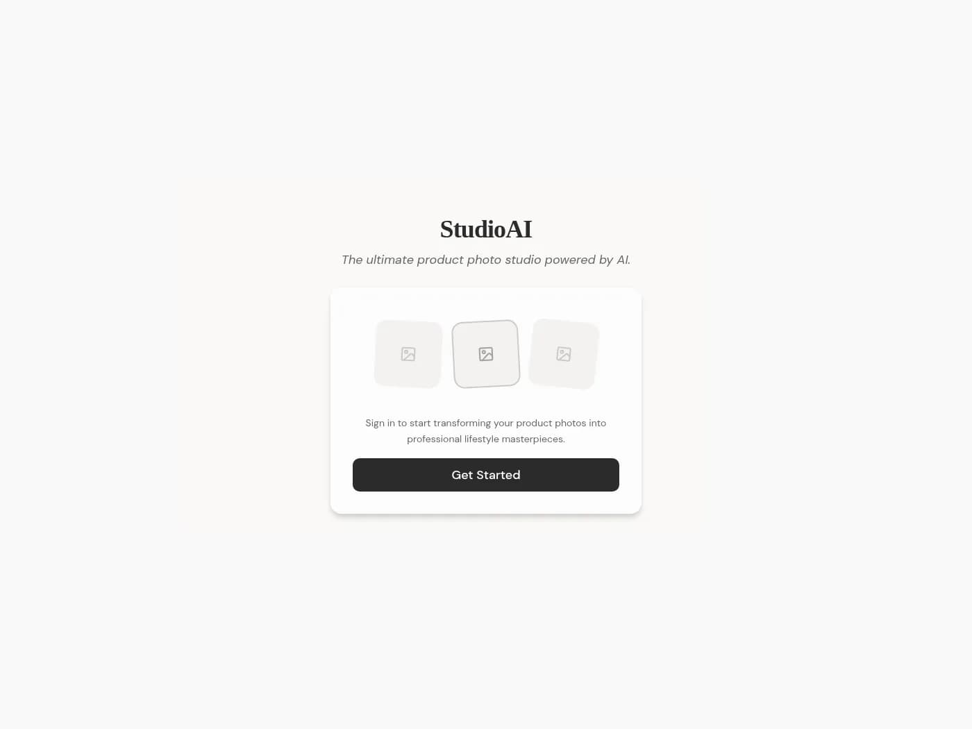 AI Product Photo Studio