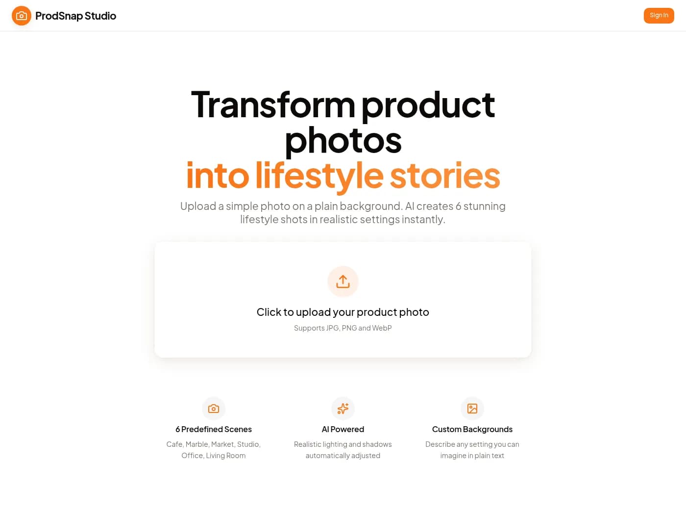 ProdSnap Studio
