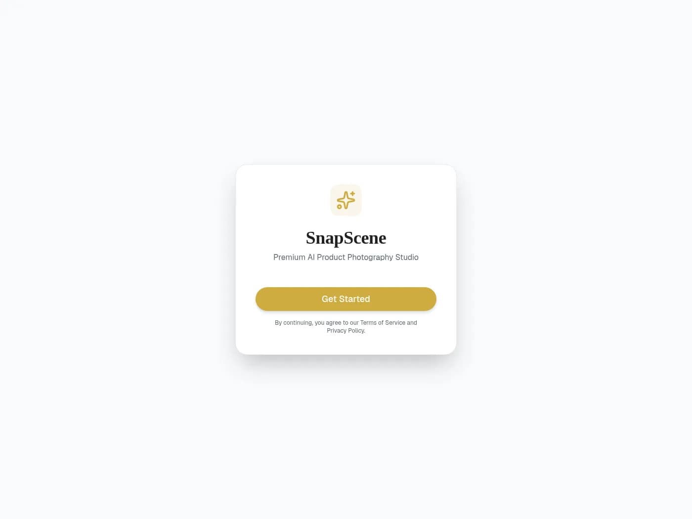 SnapScene AI Studio
