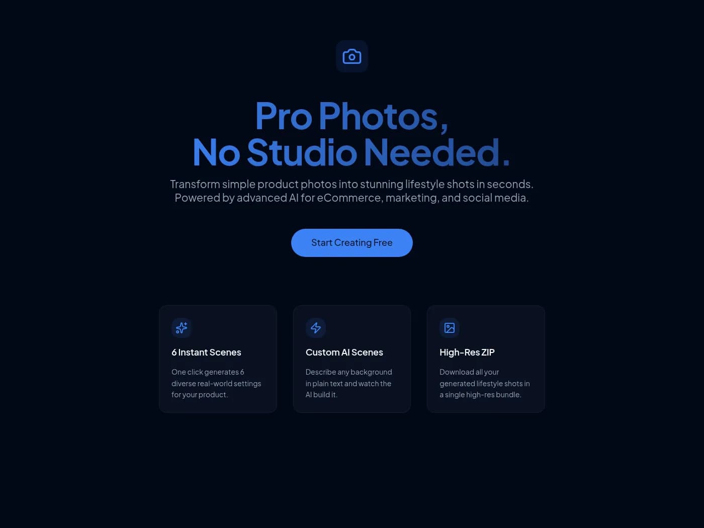 AI Product Photo Studio