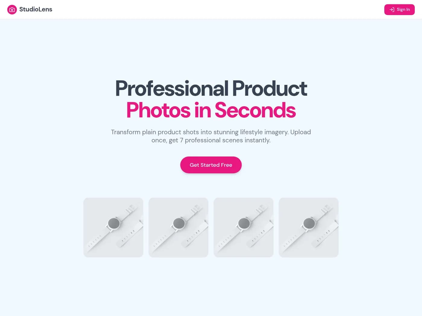 AI Product Photo Studio