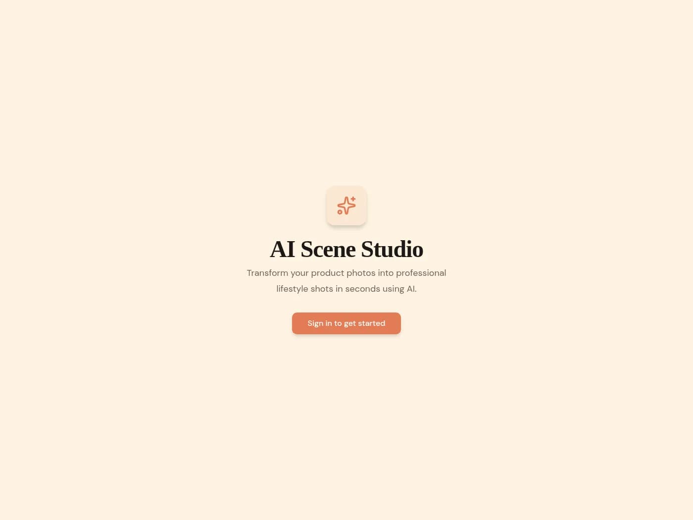 AI Scene Studio