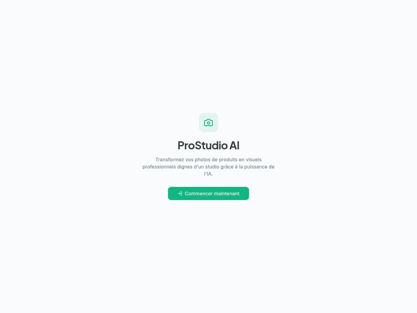 AI Product Photo Studio