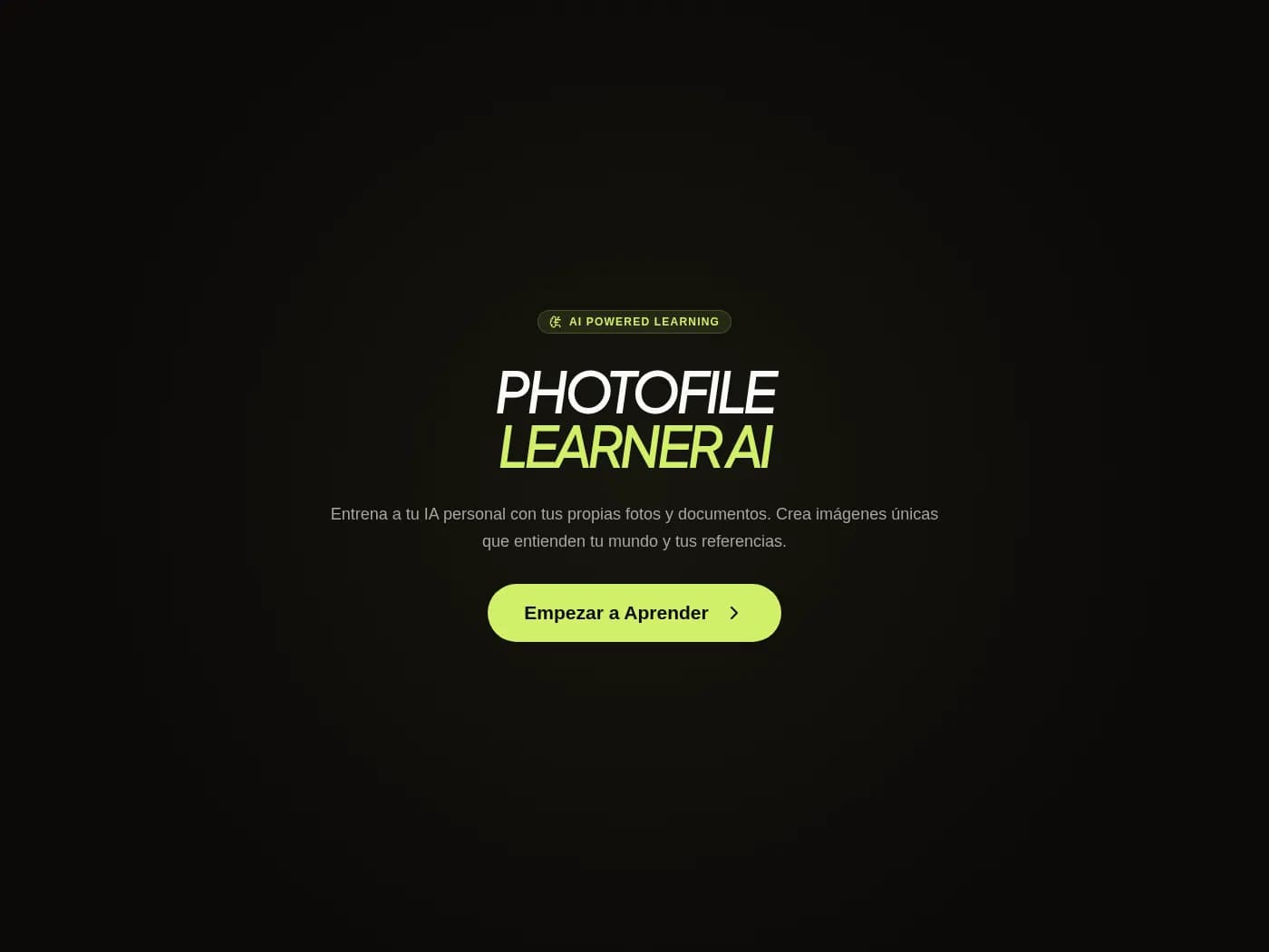PhotoFile Learner AI