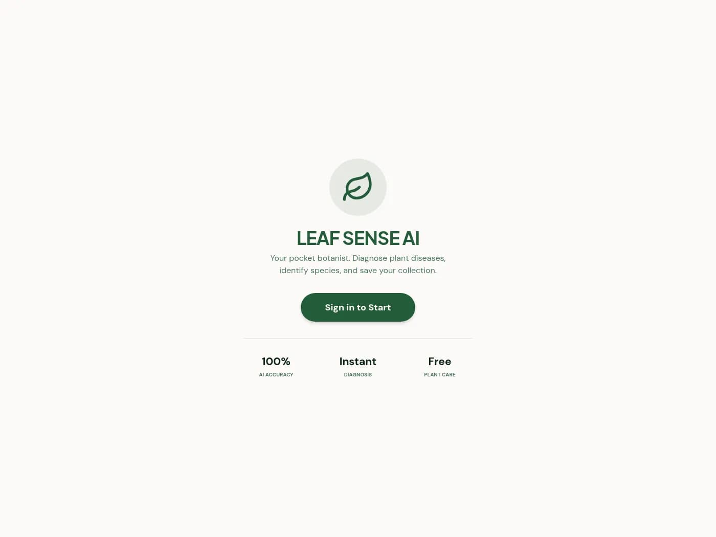 Leaf Sense AI