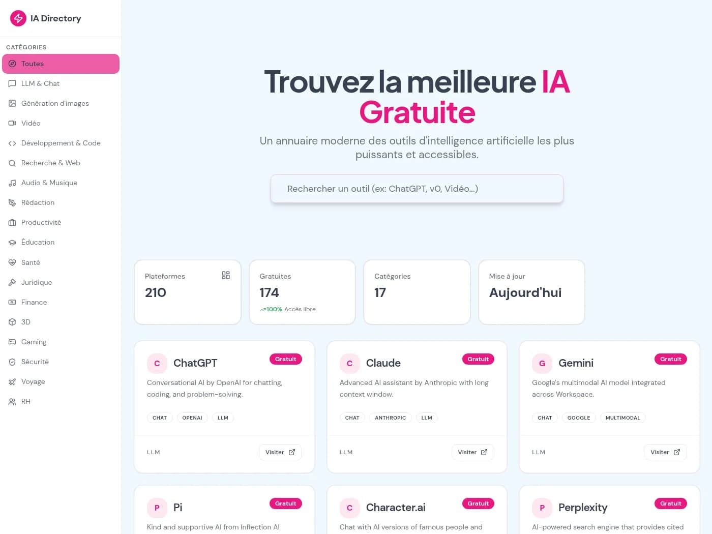IA Platform Directory