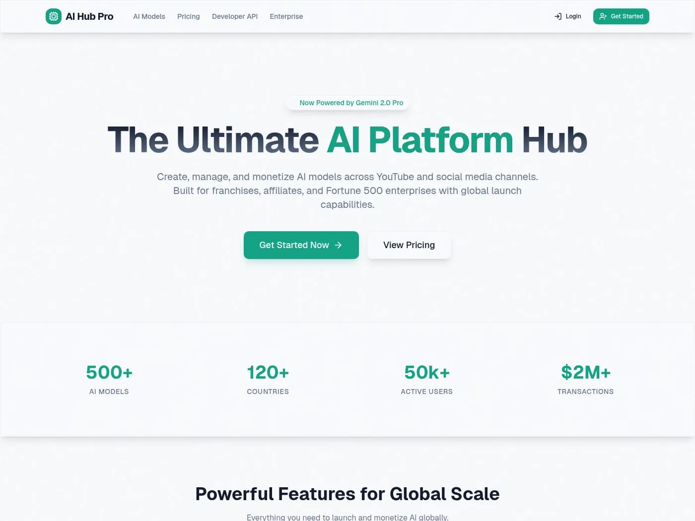 AI Platform Hub Pro