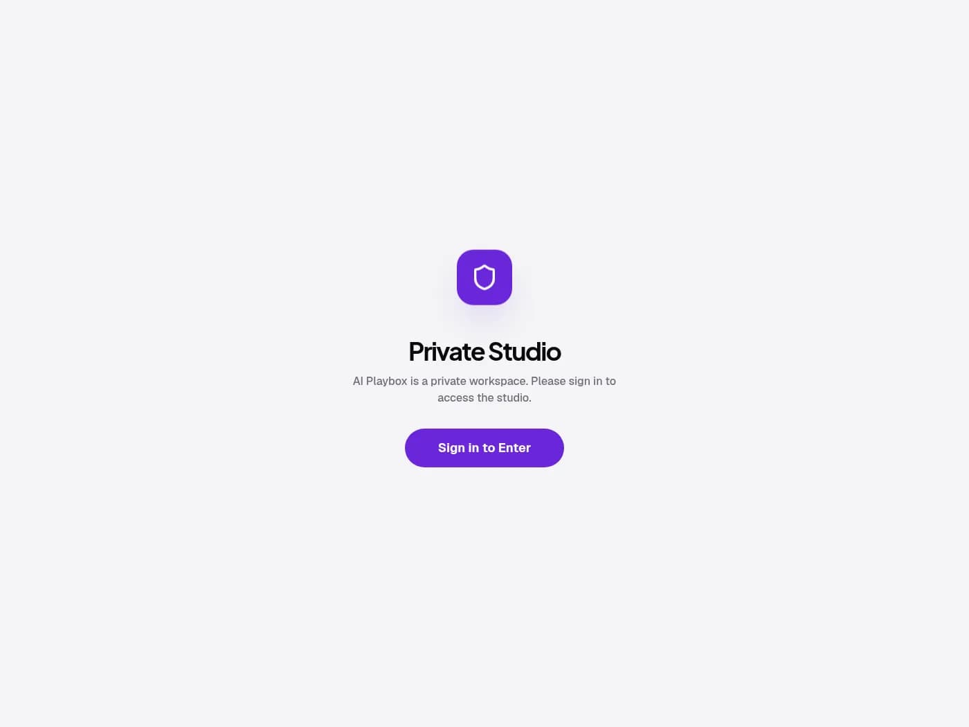 AI Playbox Studio