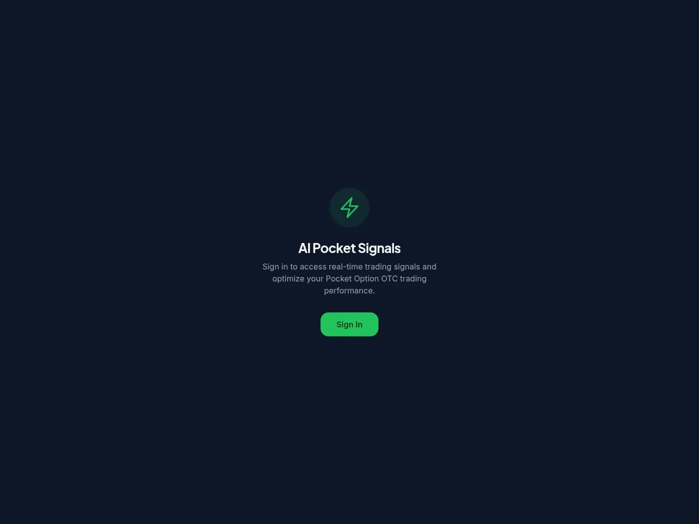 AI quotex Signals