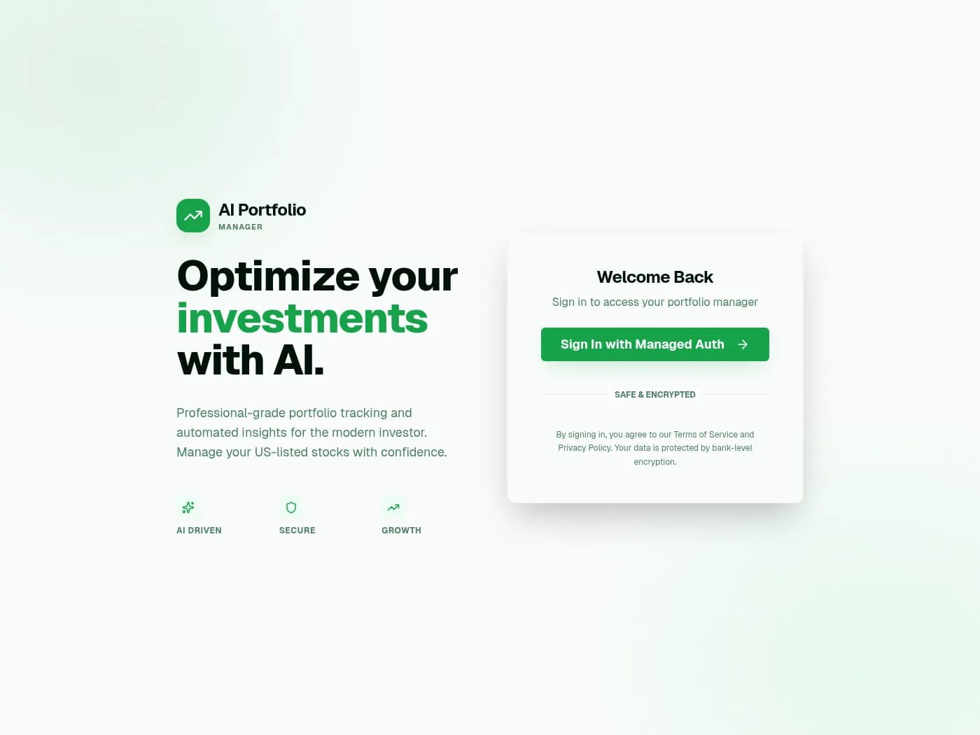 AI Portfolio Manager
