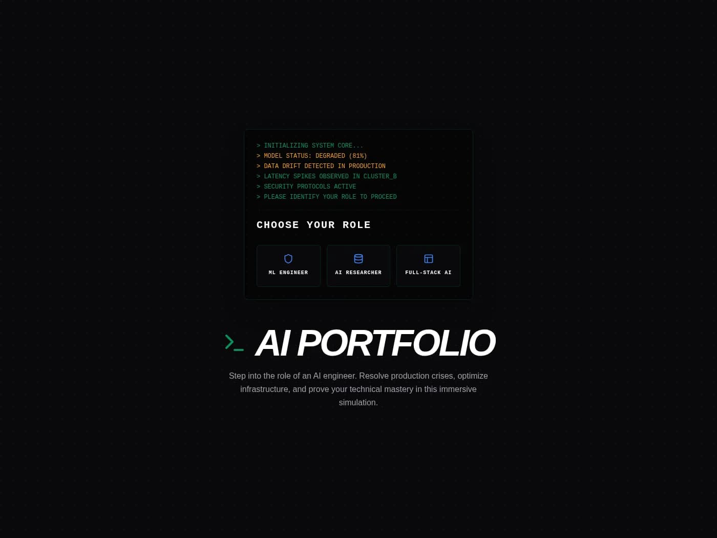 AI Portfolio Simulator