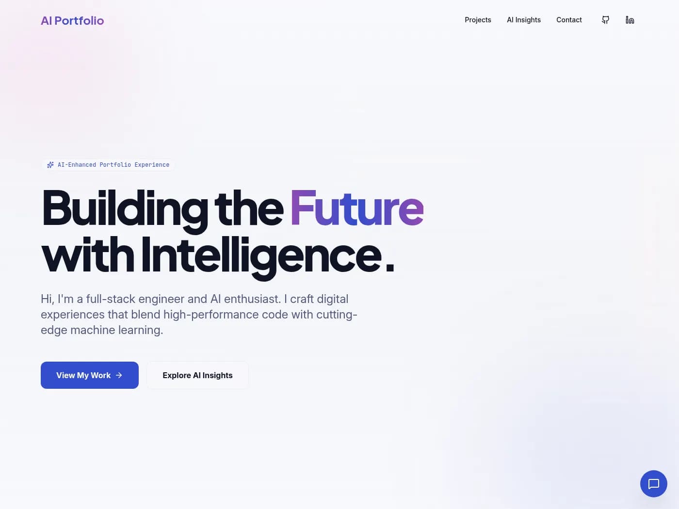 AI-Enhanced Portfolio