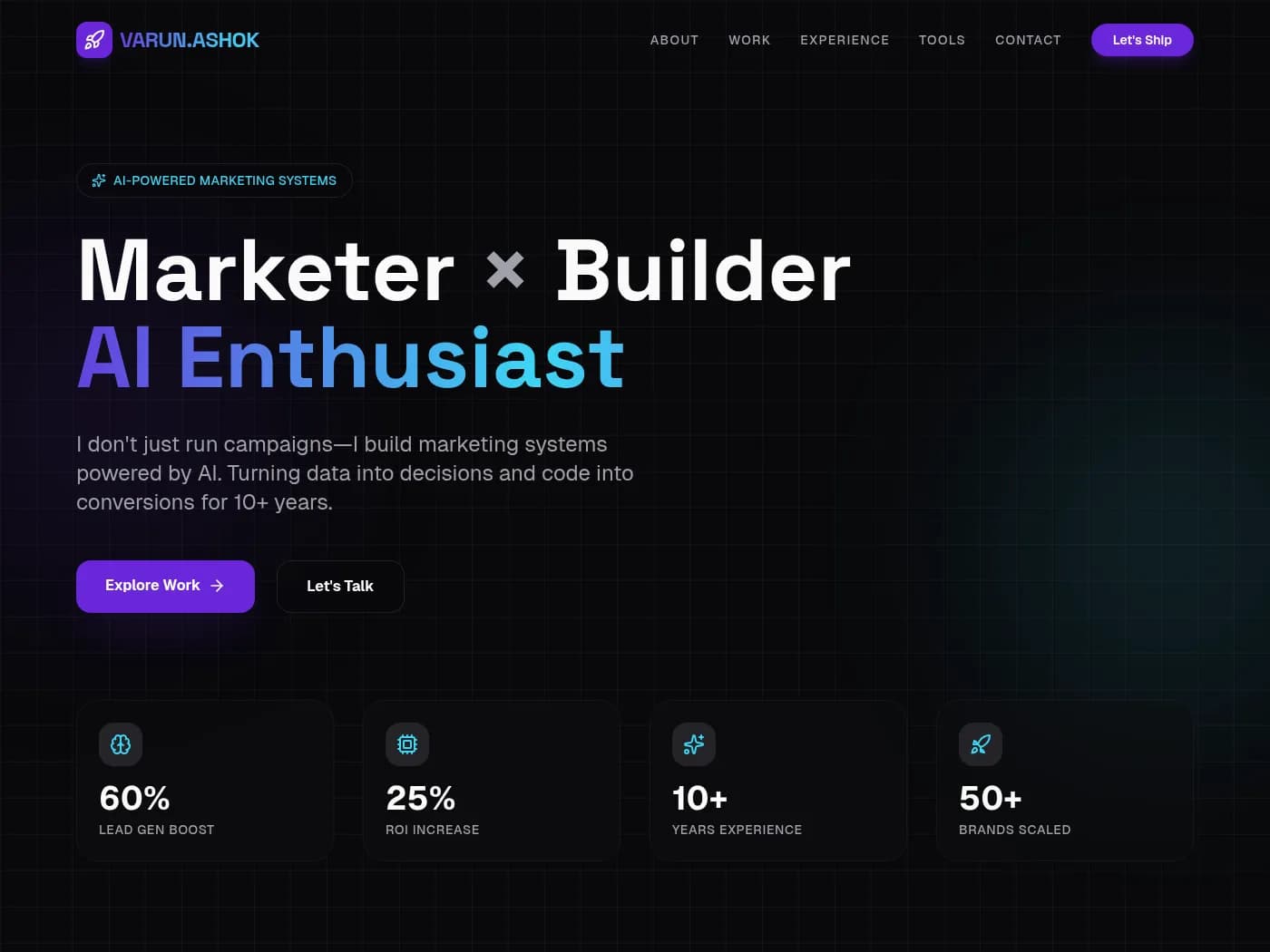 AI Portfolio Revamp