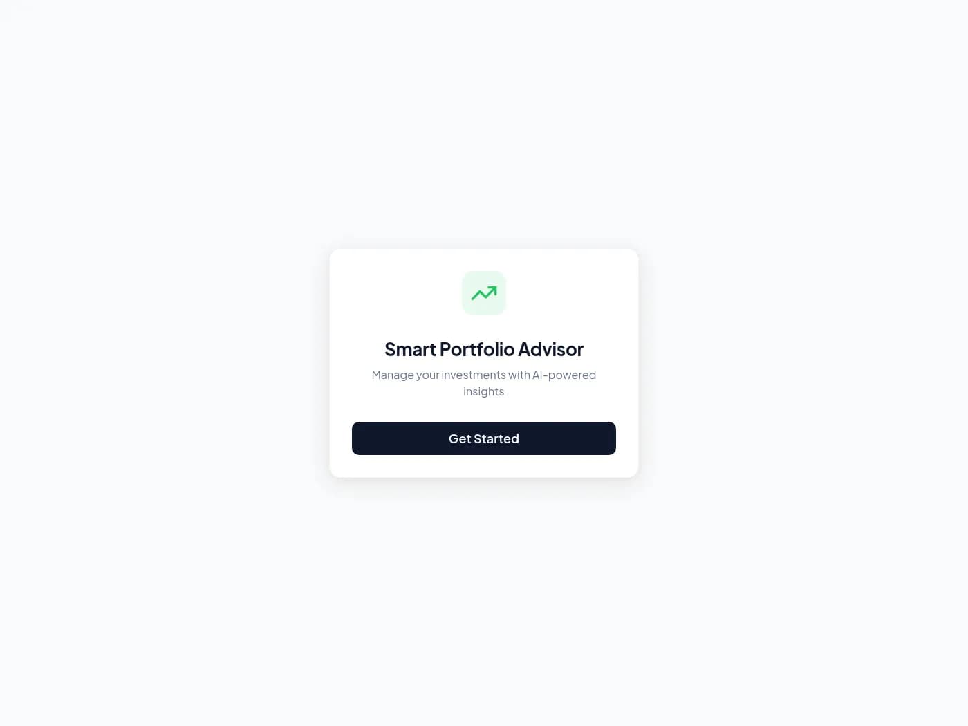 Smart Portfolio Advisor
