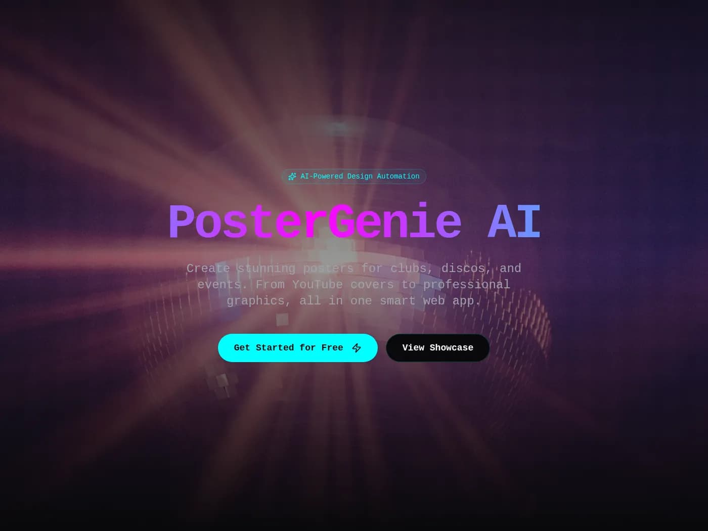 PosterGenie AI