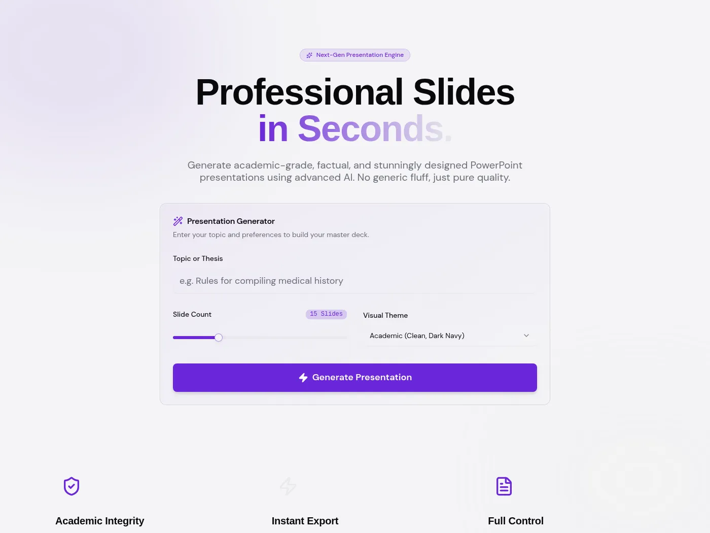 PresentGen Telegram Bot