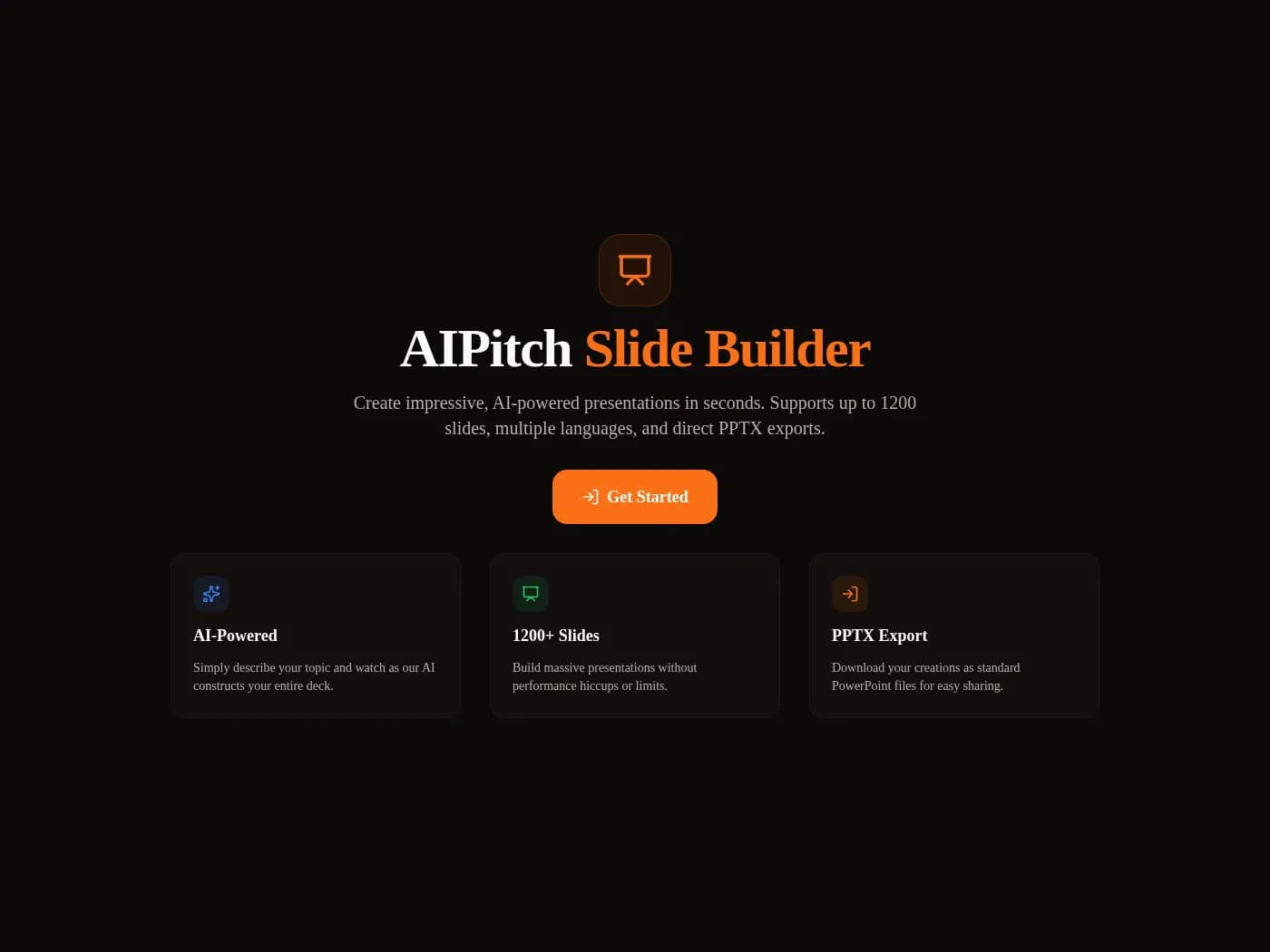 AIPitch Slide Builder