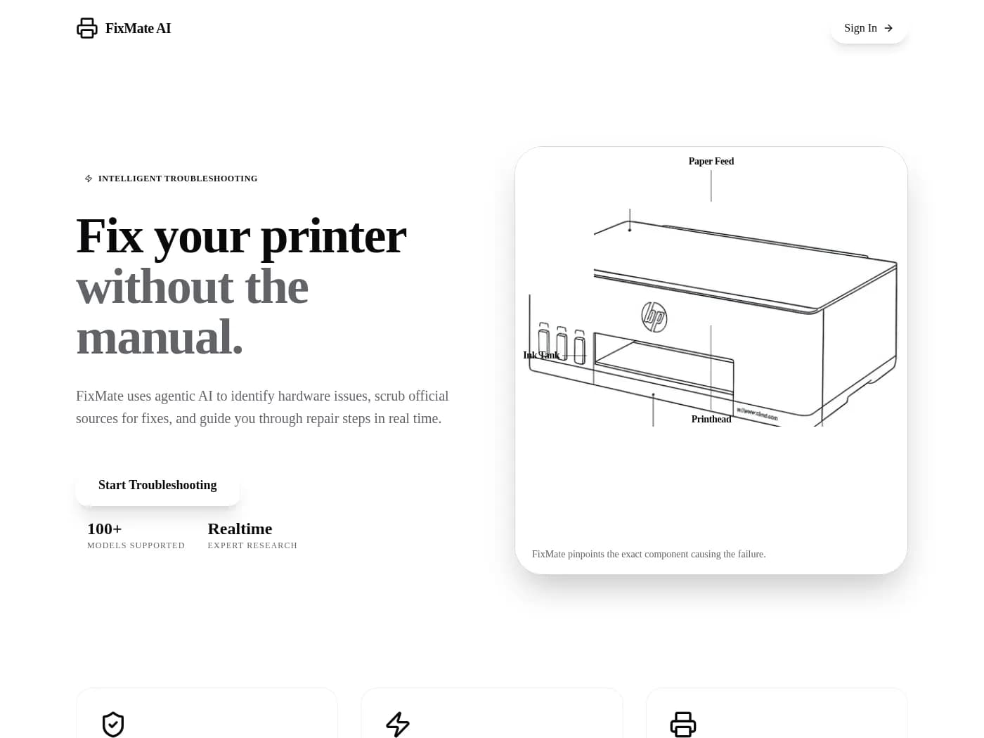 FixMate AI Printer Agent