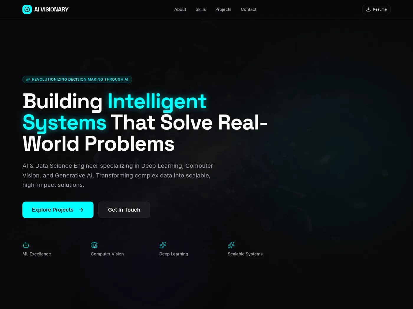 AI Visionary Portfolio