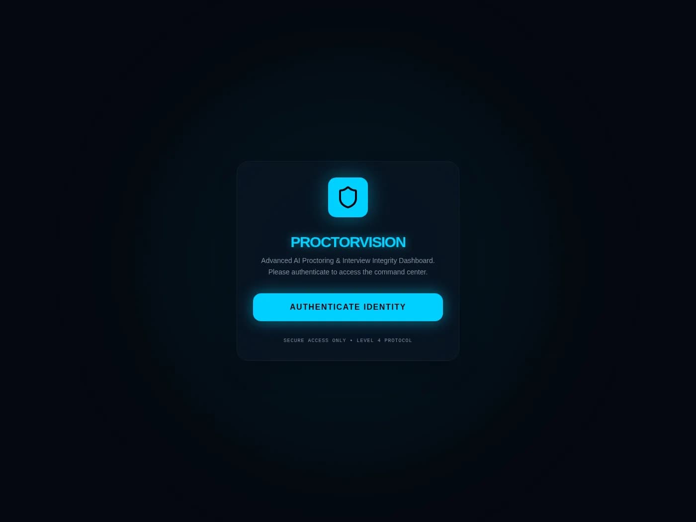 ProctorVision Dashboard