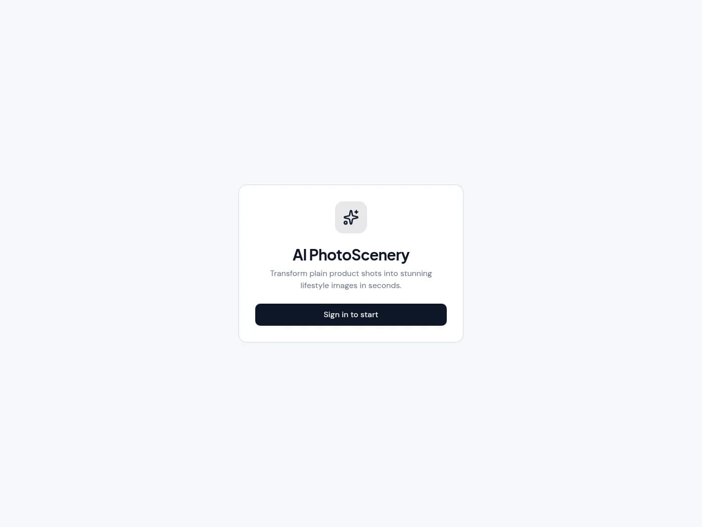AI PhotoScenery