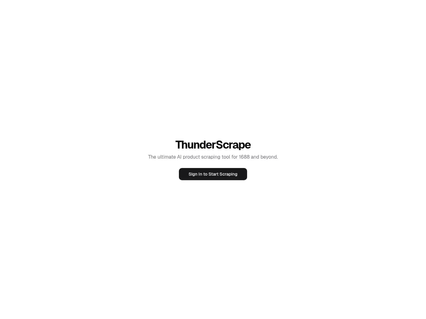 ThunderScrape