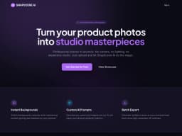 SnapScene AI Studio